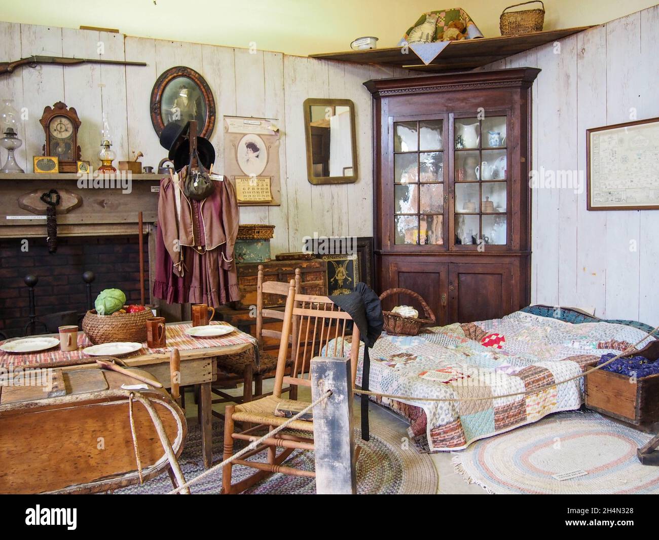 Preserved antiques and artifacts on display at The Vault Museum in the ...