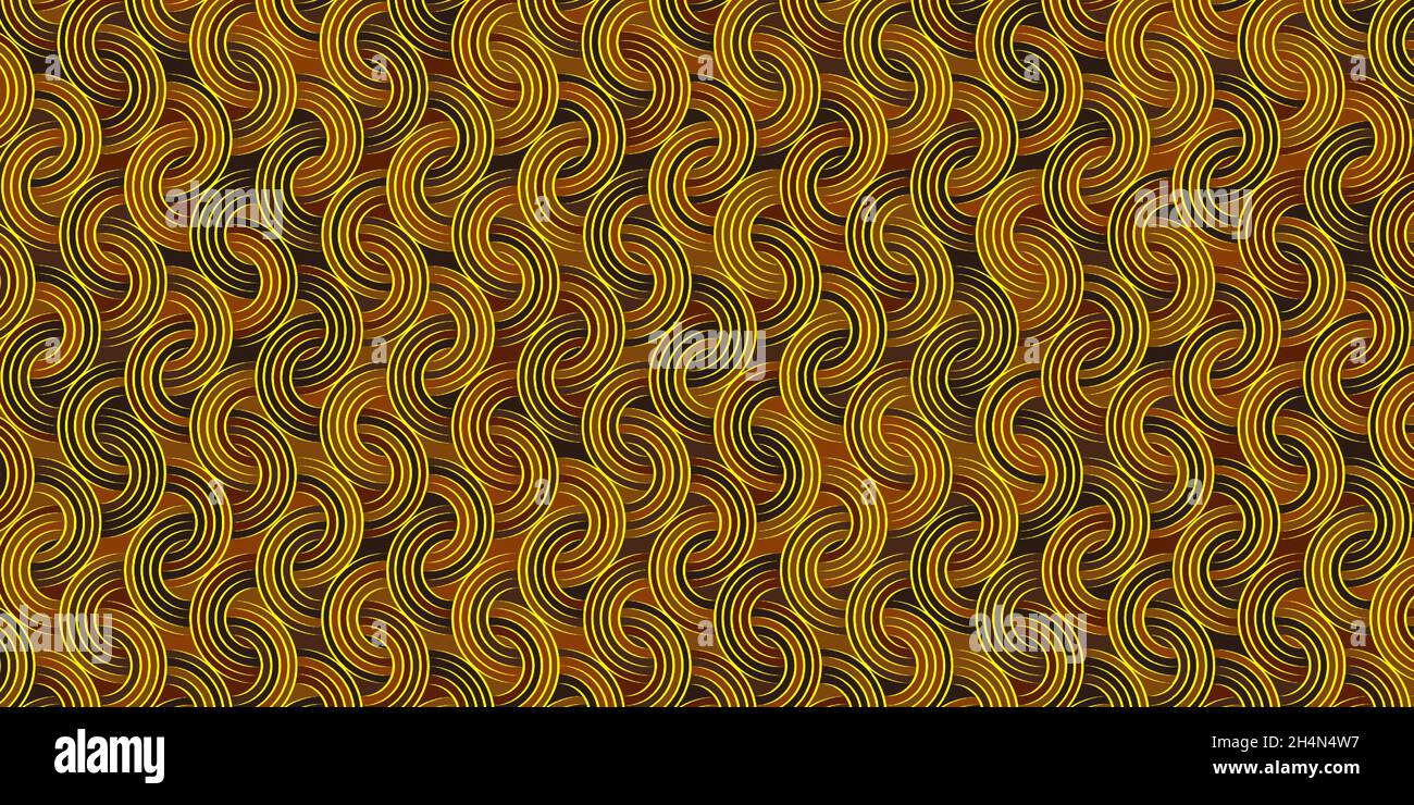 Abstract gold background circle overlapping luxury with golden lines ...