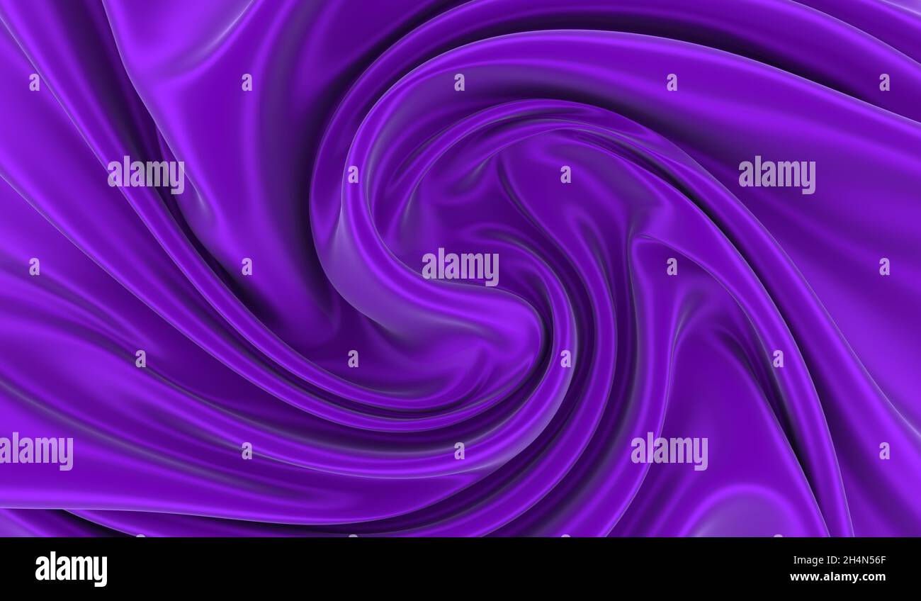 Violet silk background. Waves of red silk full screen. Abstract elegant ...