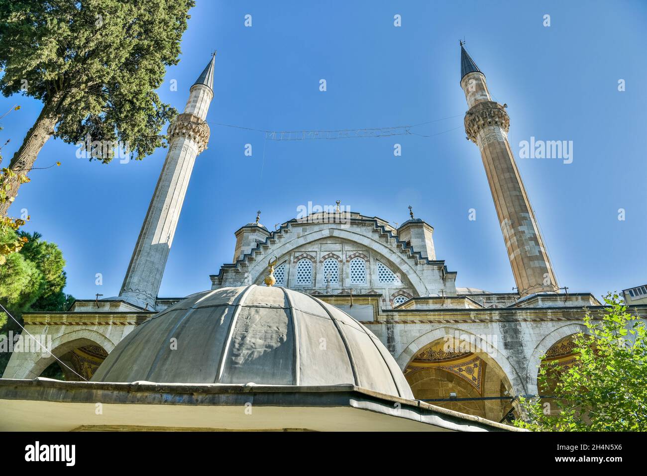 Manisa, Turkey – November 8, 2020. Muradiye mosque in Manisa. Dating ...