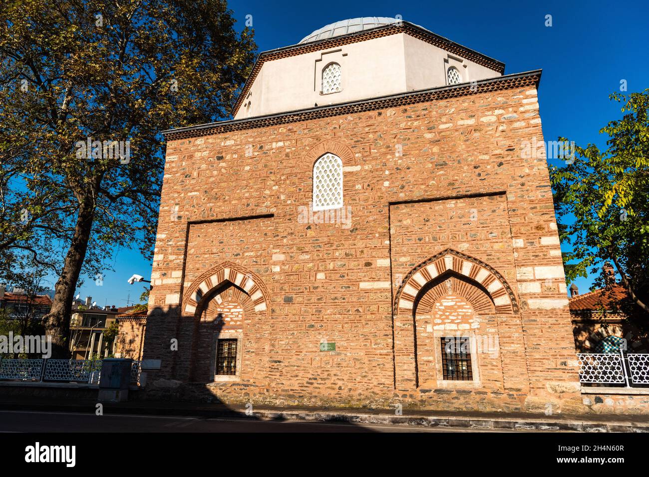 Bursa, Turkey – November 10, 2020. View of Yesil Medrese (Green Madrasa ...