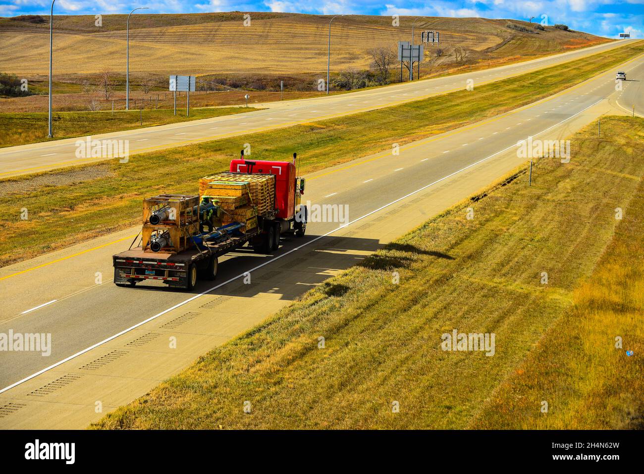 November 1, 2021, Rural Morton county in Western North Dakota ...