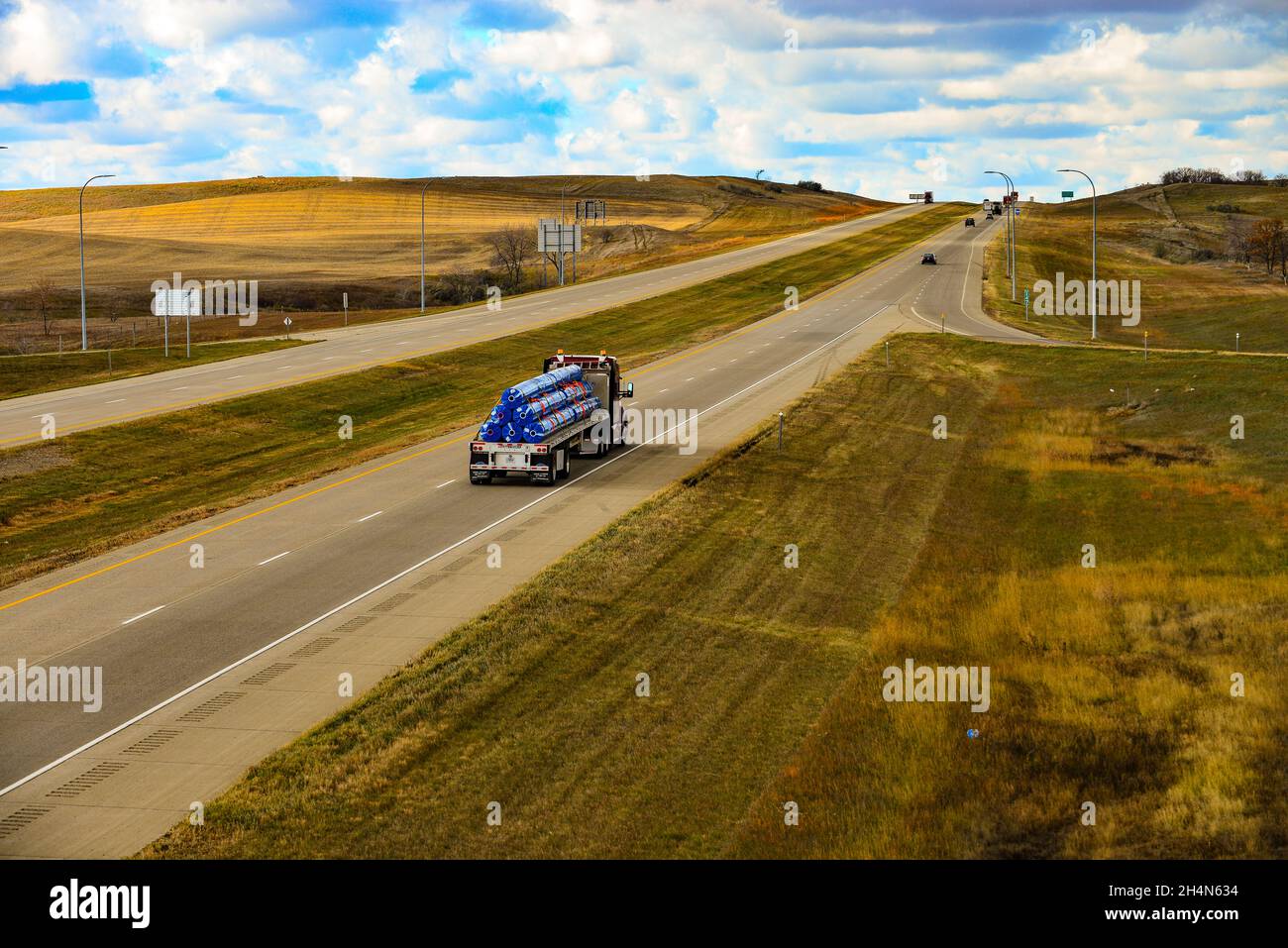 November 1, 2021, Rural Morton county in Western North Dakota ...