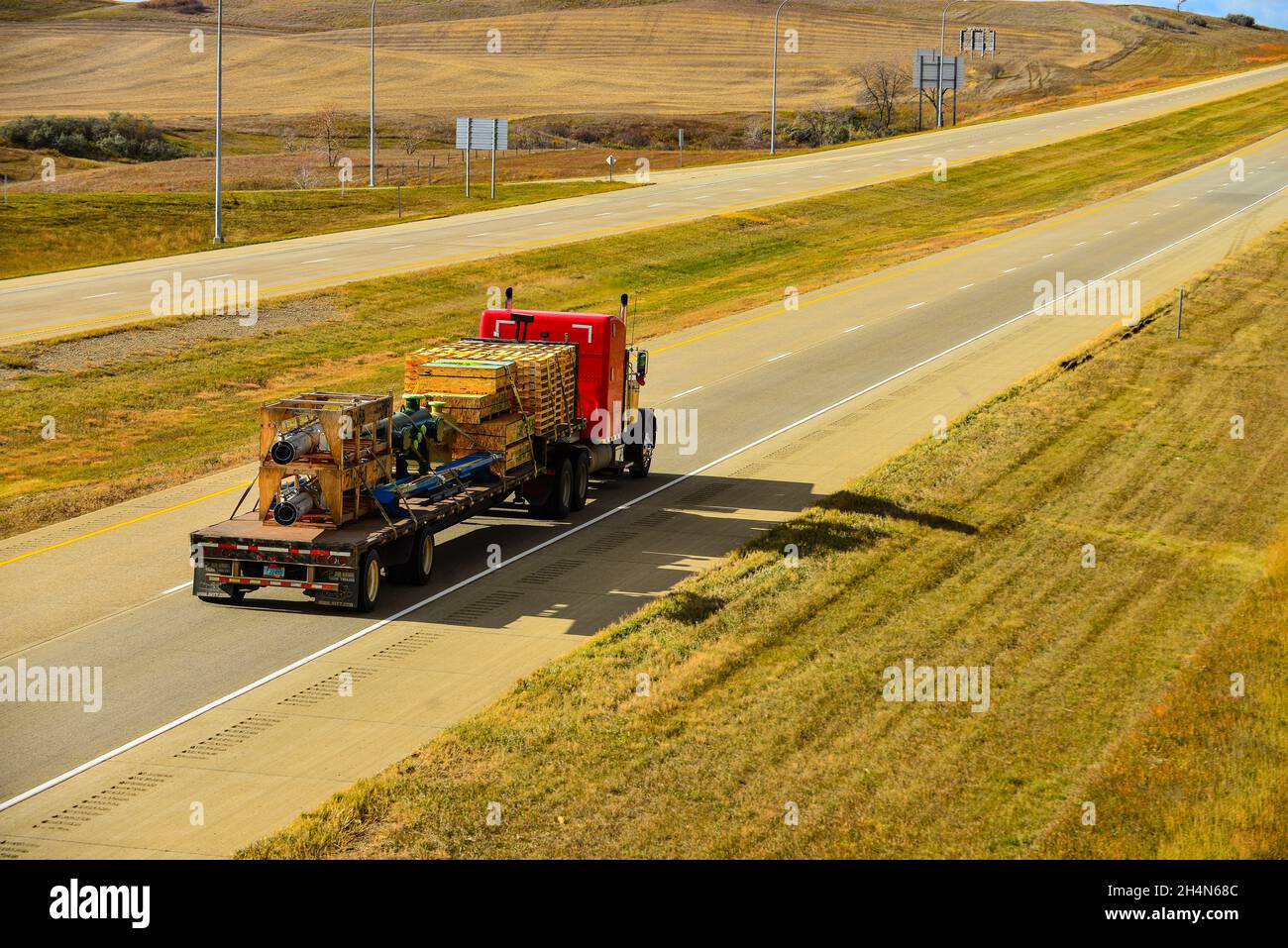 November 1, 2021, Rural Morton county in Western North Dakota ...