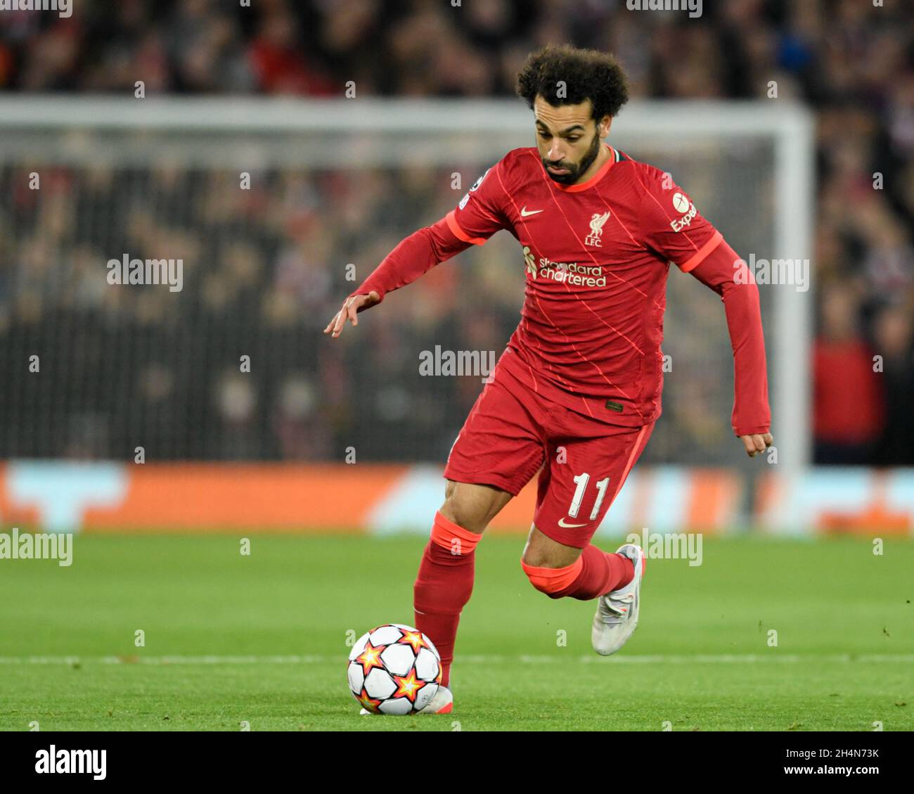 Liverpool forward mohamed salah hi-res stock photography and images - Alamy