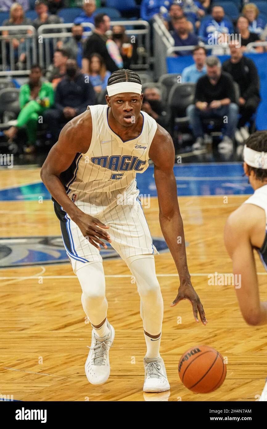 Orlando, Florida, USA, November 3, 2021, Orlando Magic Center Mo Bamba ...
