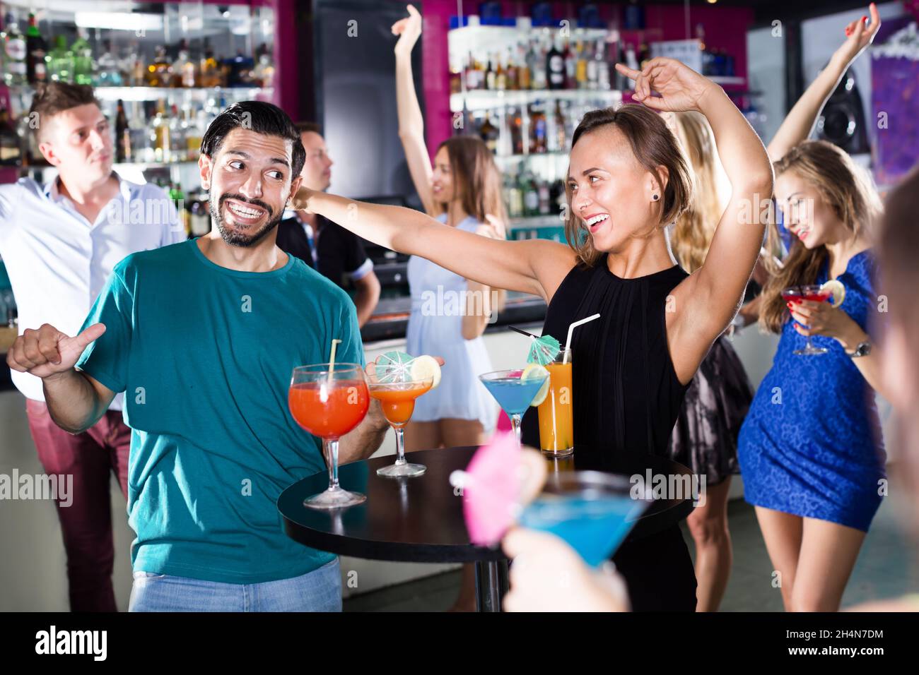 Female student dancing human hi-res stock photography and images - Alamy