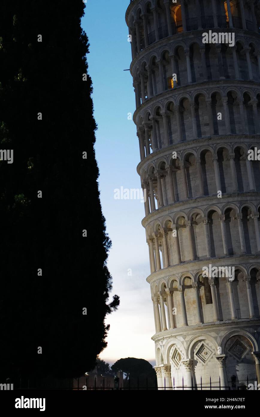 The Leaning Tower of Pisa Stock Photo - Alamy