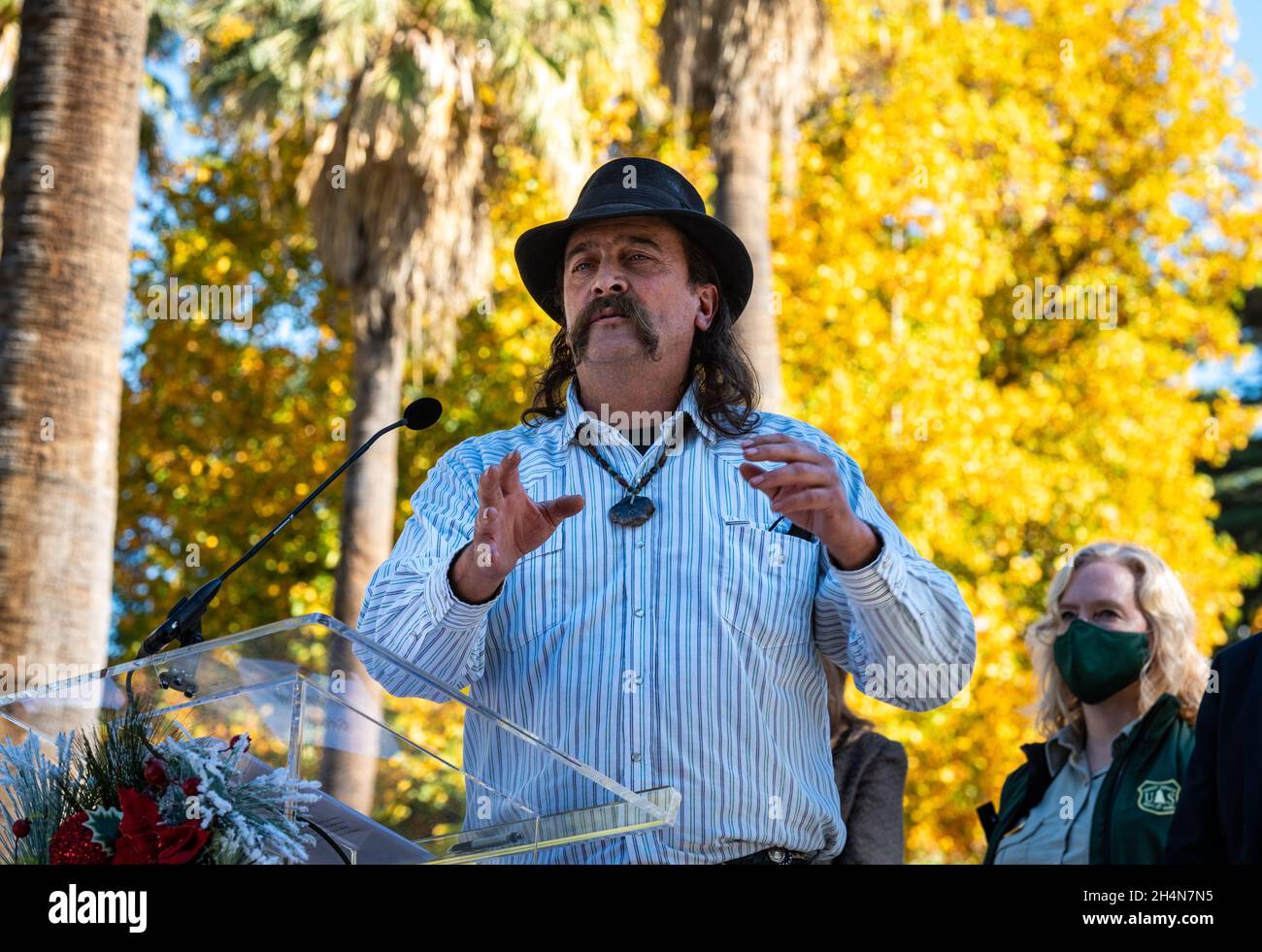 John Elgin, Chairman of the Lassic Band of the Sylacki Wintoon Family ...