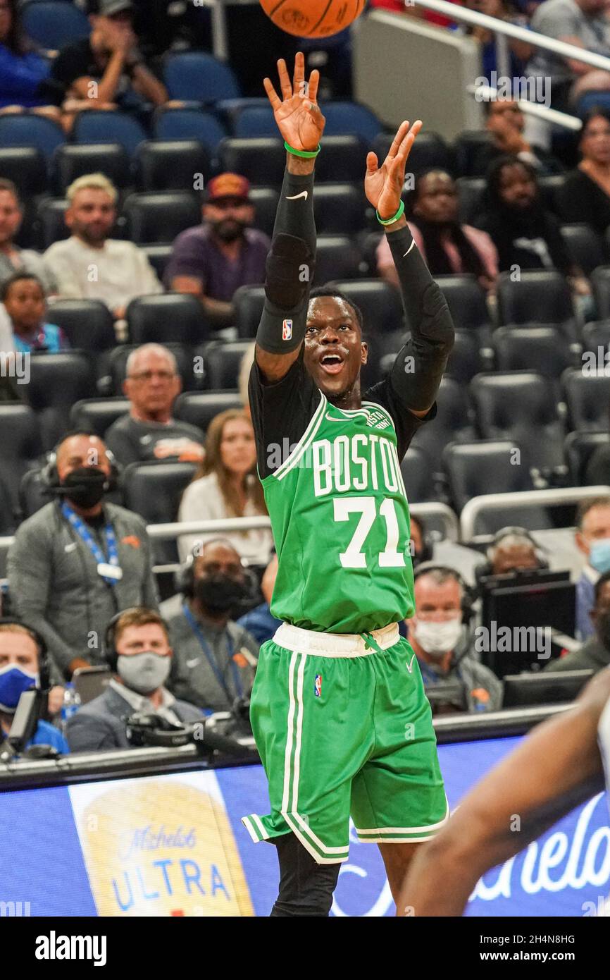 Orlando, Florida, USA, November 3, 2021, Boston Celtics player Dennis ...