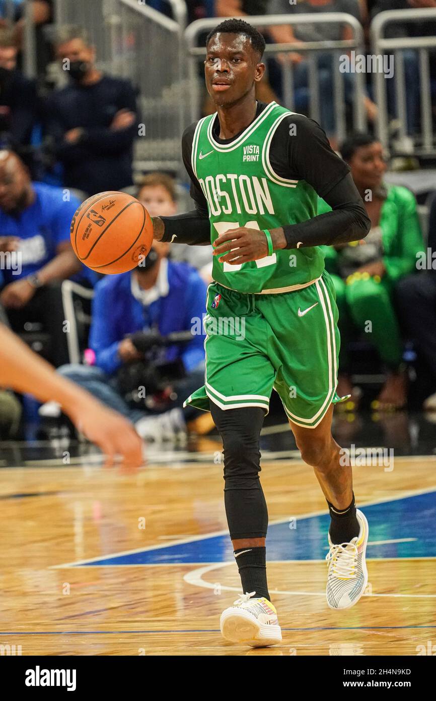 Orlando, Florida, USA, November 3, 2021, Boston Celtics Guard Dennis ...