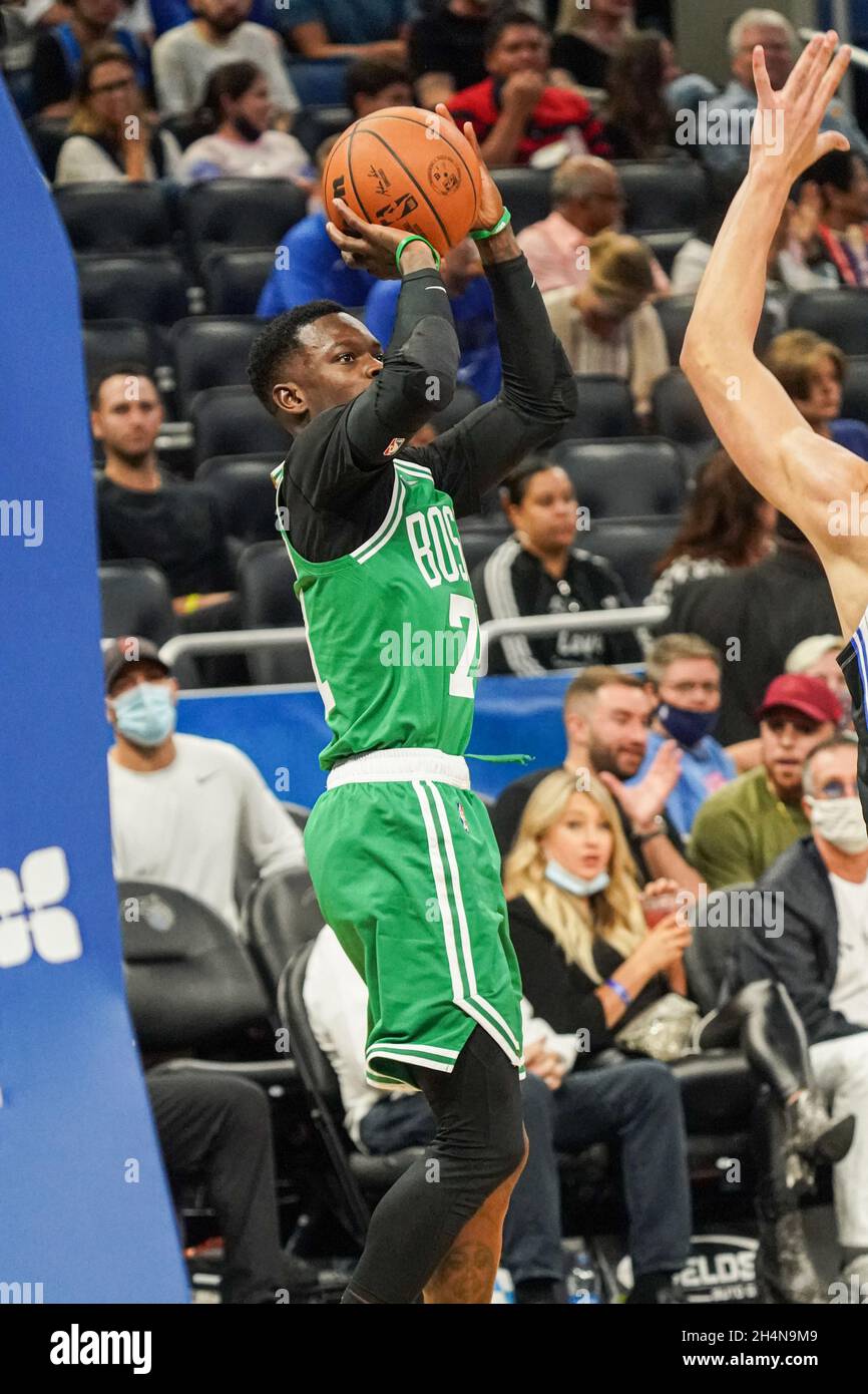 Orlando, Florida, USA, November 3, 2021, Boston Celtics Guard Dennis ...