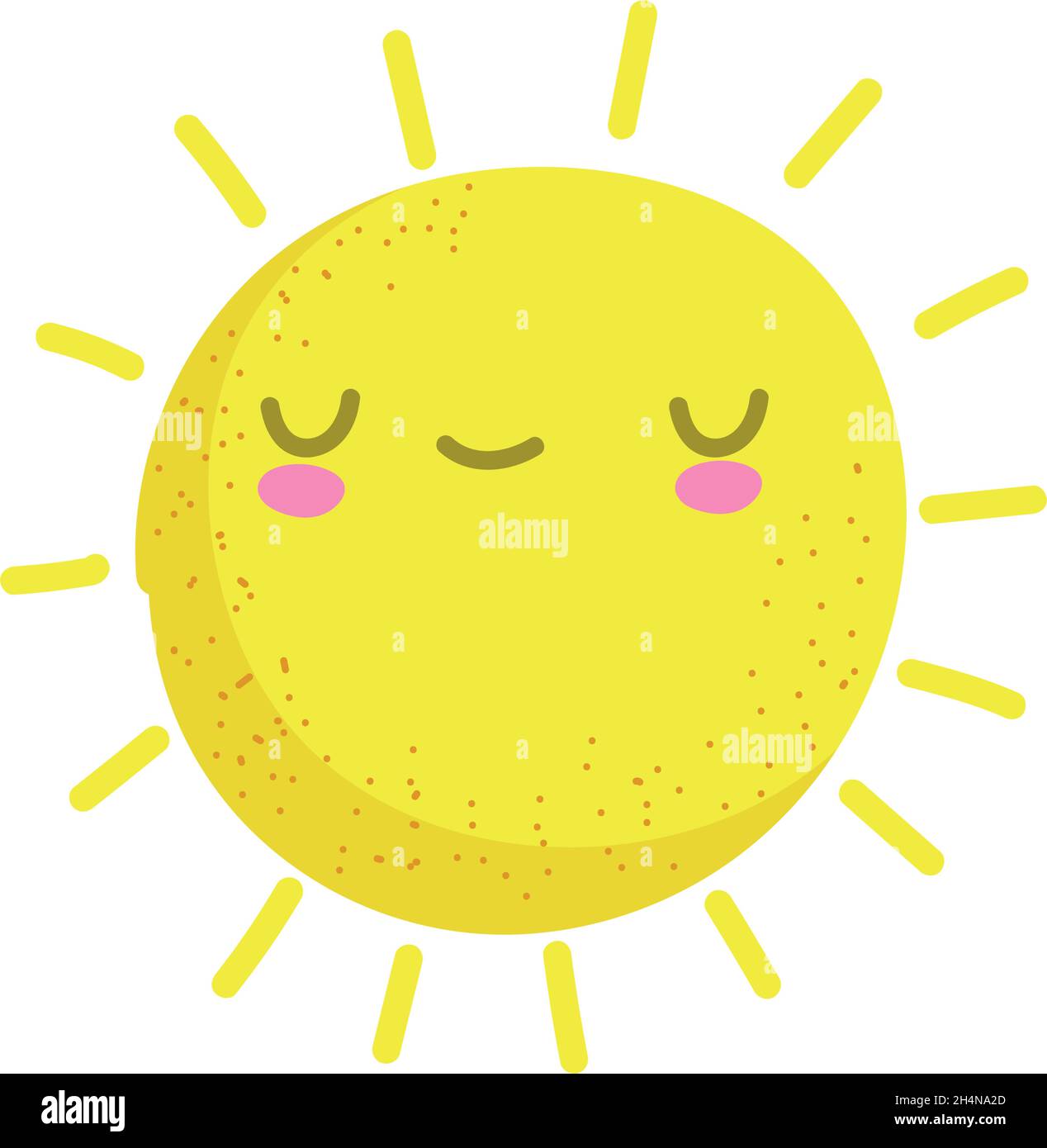 cute sun cartoon Stock Vector Image & Art - Alamy