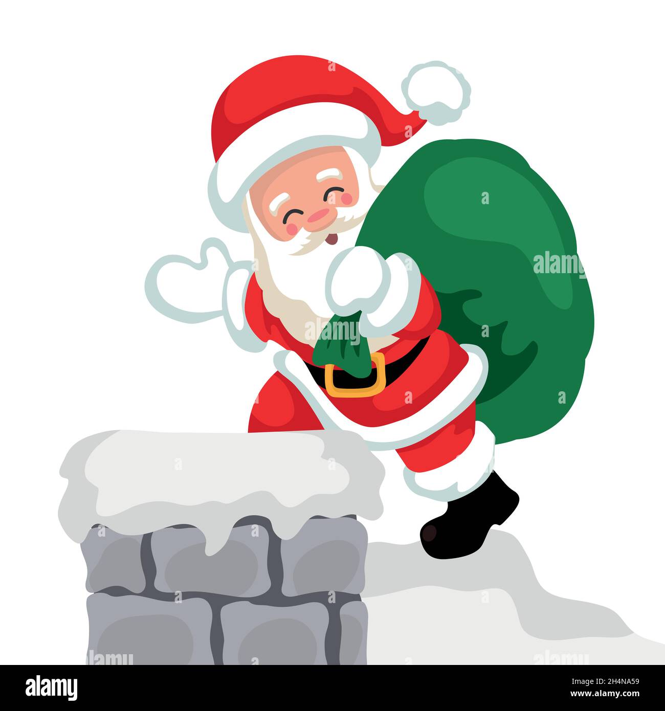 Saluting Santa High Resolution Stock Photography and Images - Alamy