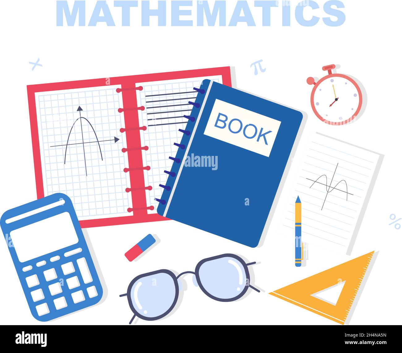 Learning Mathematics of Education and Knowledge Background Cartoon ...