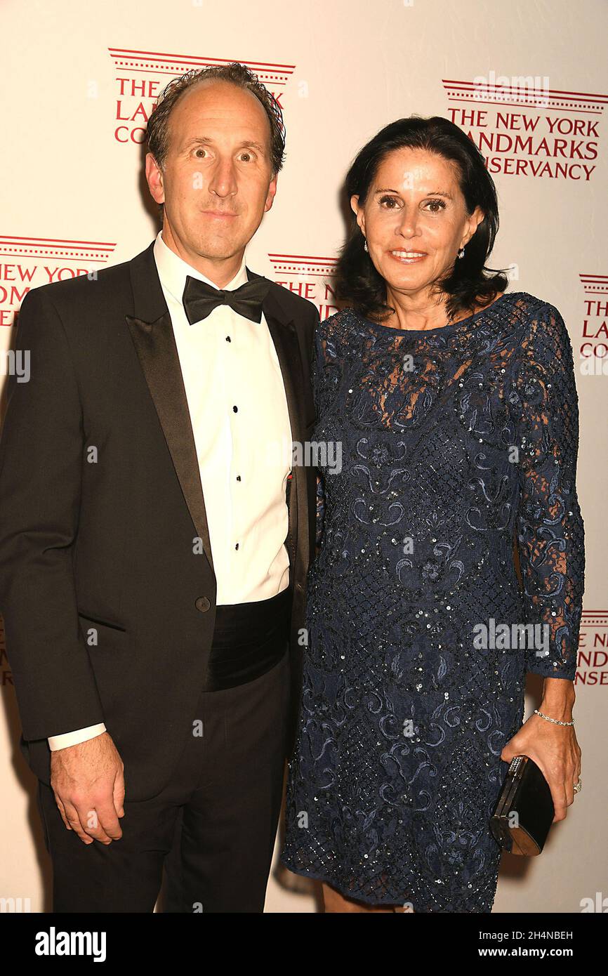 Dr William Ricci and Dr Ann Dimaio Ricci attend the Landmarks ...