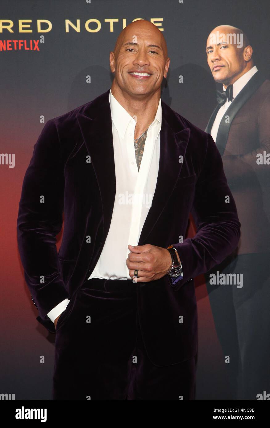 Los Angeles, Ca. 3rd Nov, 2021. Dwayne Johnson at the Netflix premiere ...