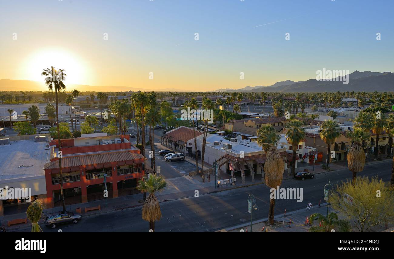 A beautiful spring day. in Palm Springs, CA Stock Photo - Alamy