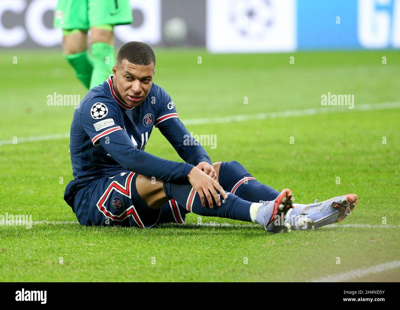 Kylian Mbappe of PSG during the UEFA Champions League, Group A football ...