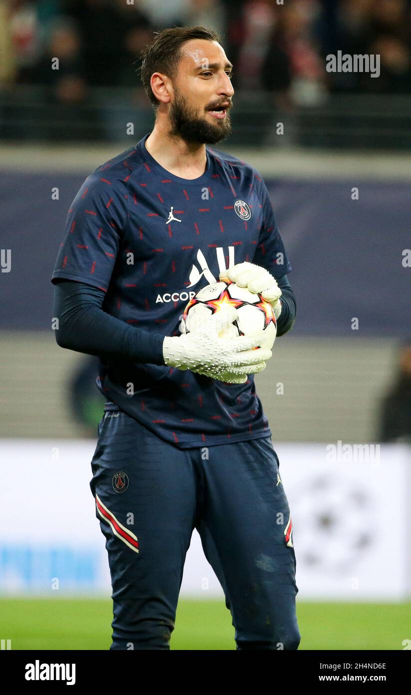 Goalkeeper of PSG Gianluigi Donnarumma during the UEFA Champions League ...