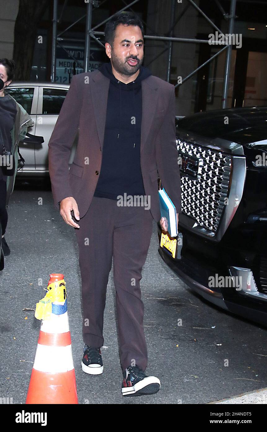New York, NY, USA. 2nd Nov, 2021. Kal Penn seen in New York City ...