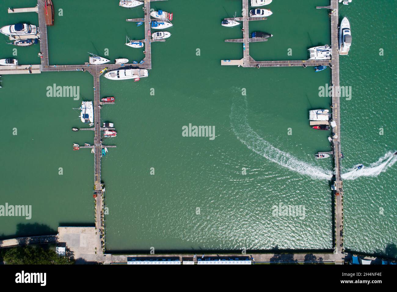 Travel into the vacation as top down shot hi-res stock photography and ...