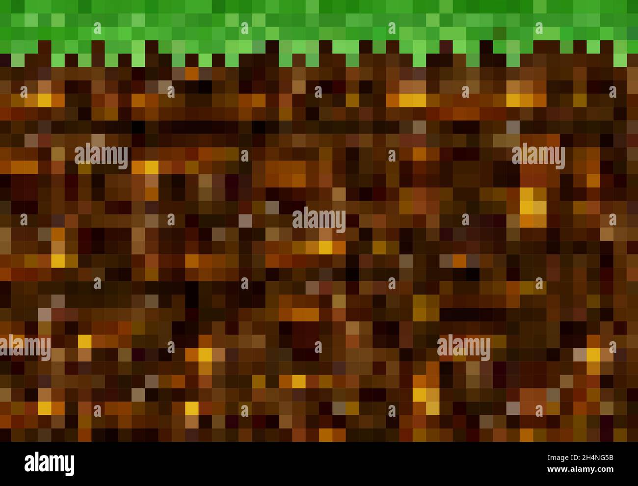 Minecraft Gold Nugget Pixel Art