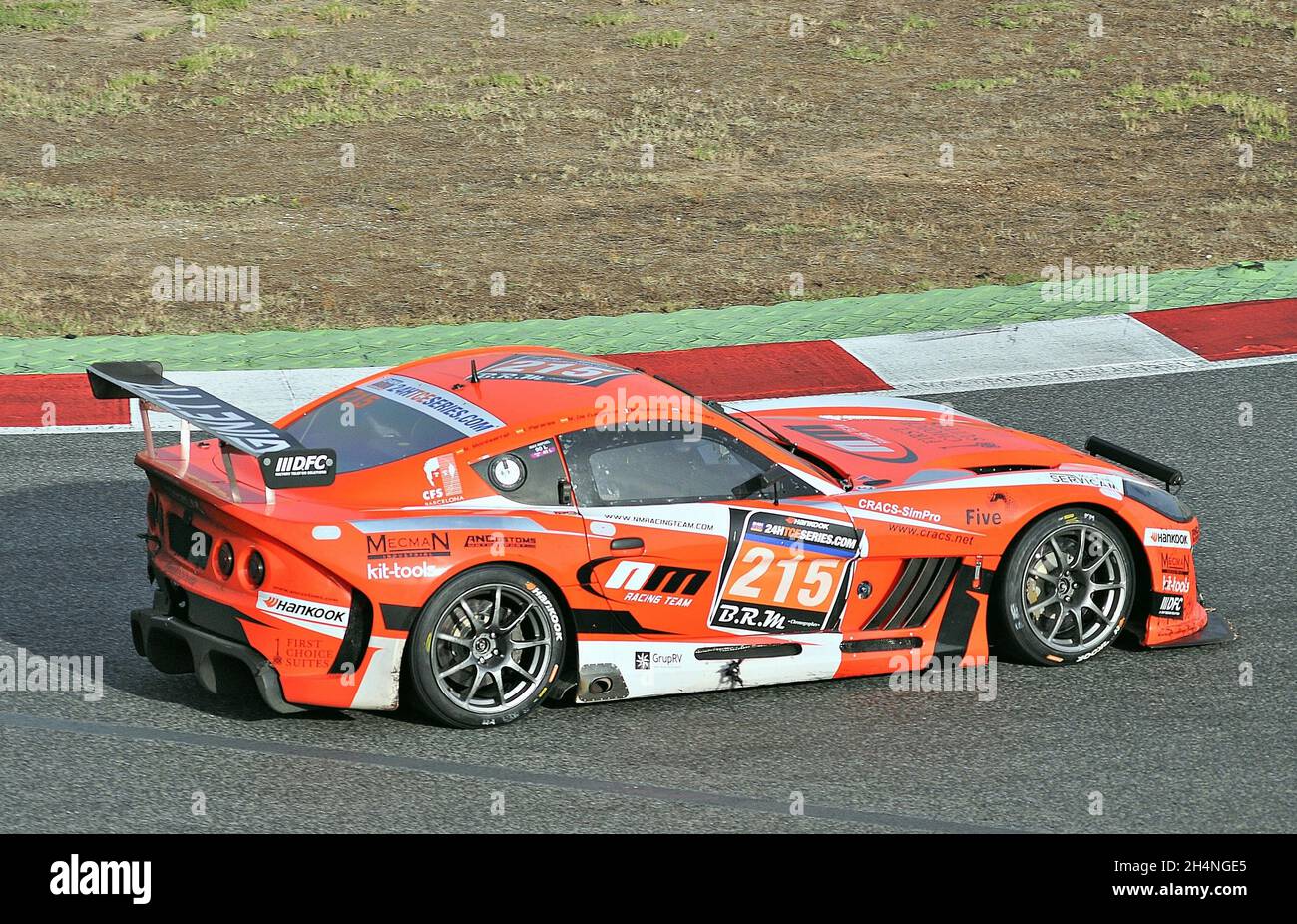 Ginetta G55 GT4 V6-NM Racing Team in the 24 hours of Barcelona de ...