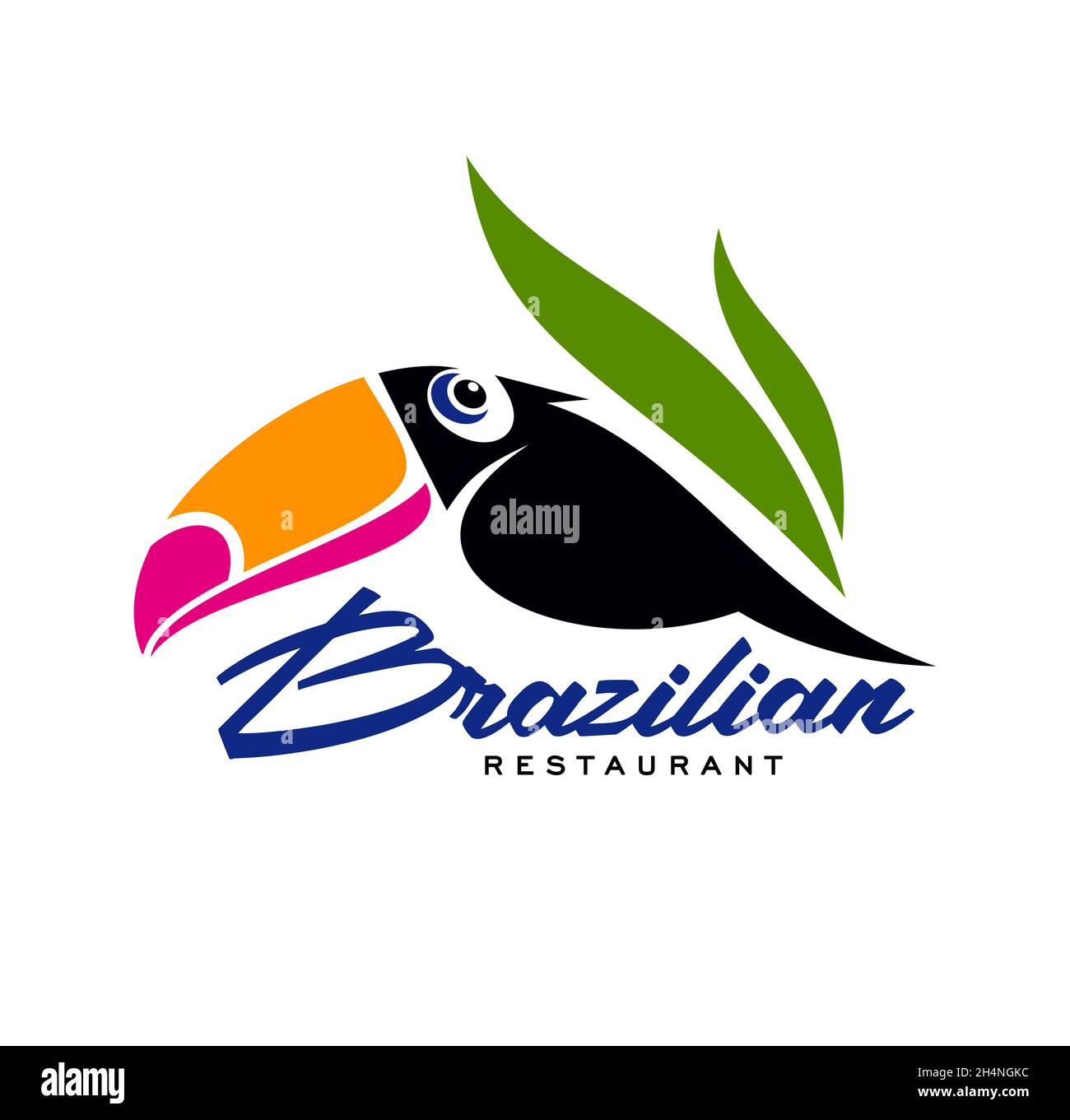 Restaurant With Bird Logo Thailand Cuisine Food Restaurant Icon