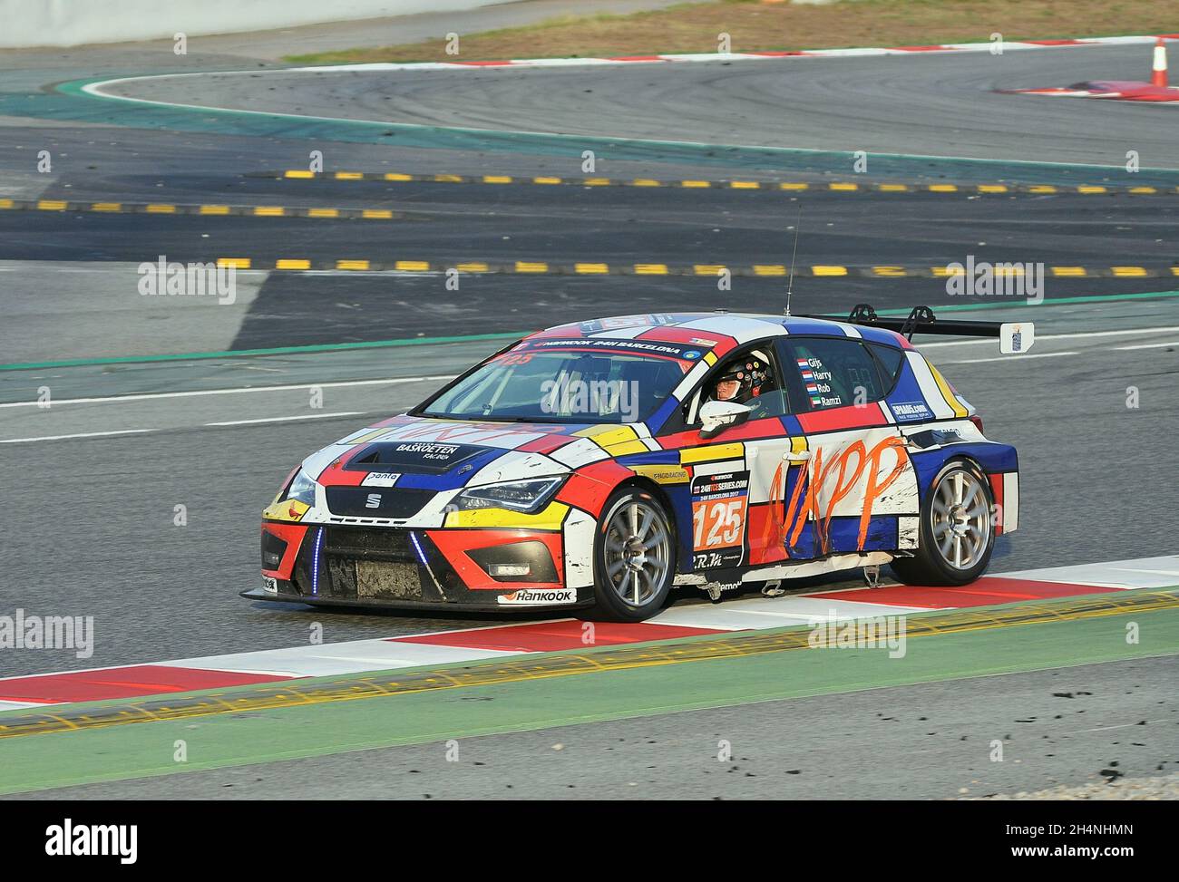 Seat Leon TCR V3 DSG-Team NKPP Racing in the 24 hours of Barcelona de ...