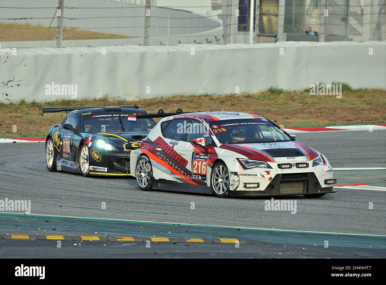 Seat Leon TCR V3 SEQ-Team Modena Motorsport in the 24 hours of ...