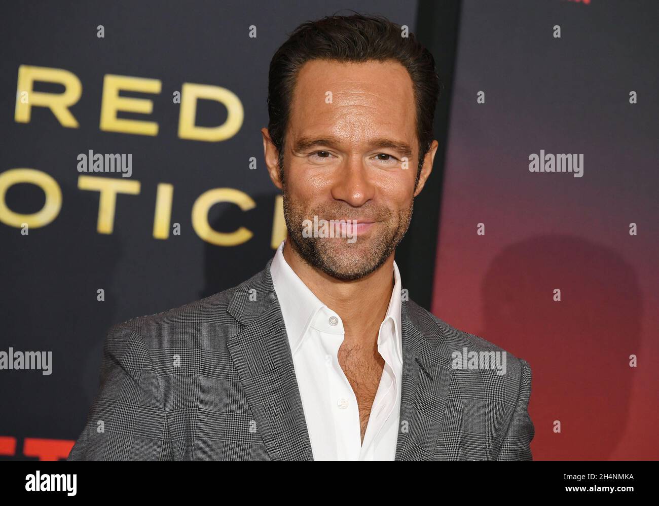 Chris Diamantopoulos arrives at the Netflix's RED NOTICE World Premiere ...