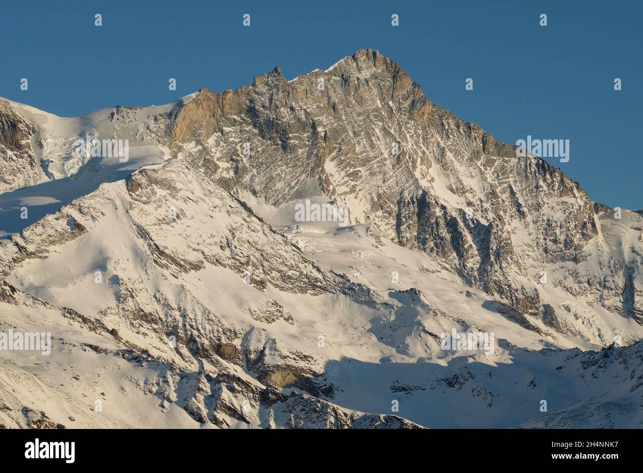 Mountain peak in the Alps Stock Photo - Alamy