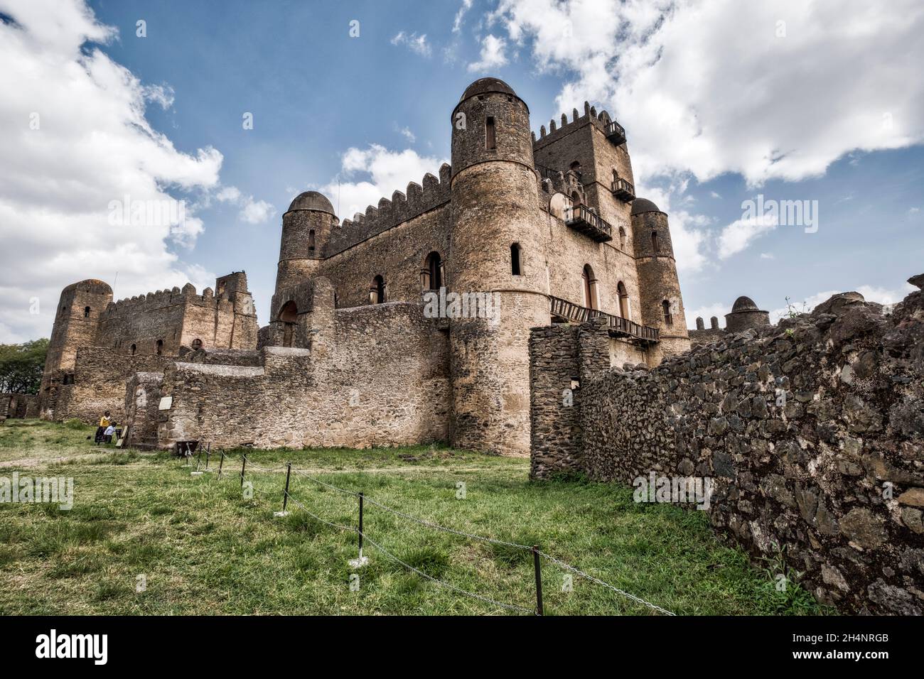 Castles in Gondar, Ahmara, Ethiopia Stock Photo - Alamy