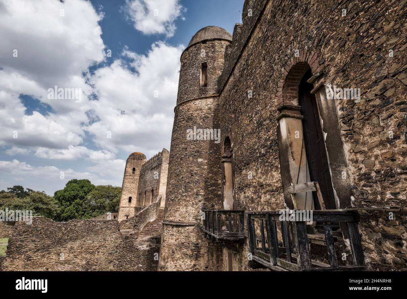 Castles in Gondar, Ahmara, Ethiopia Stock Photo - Alamy