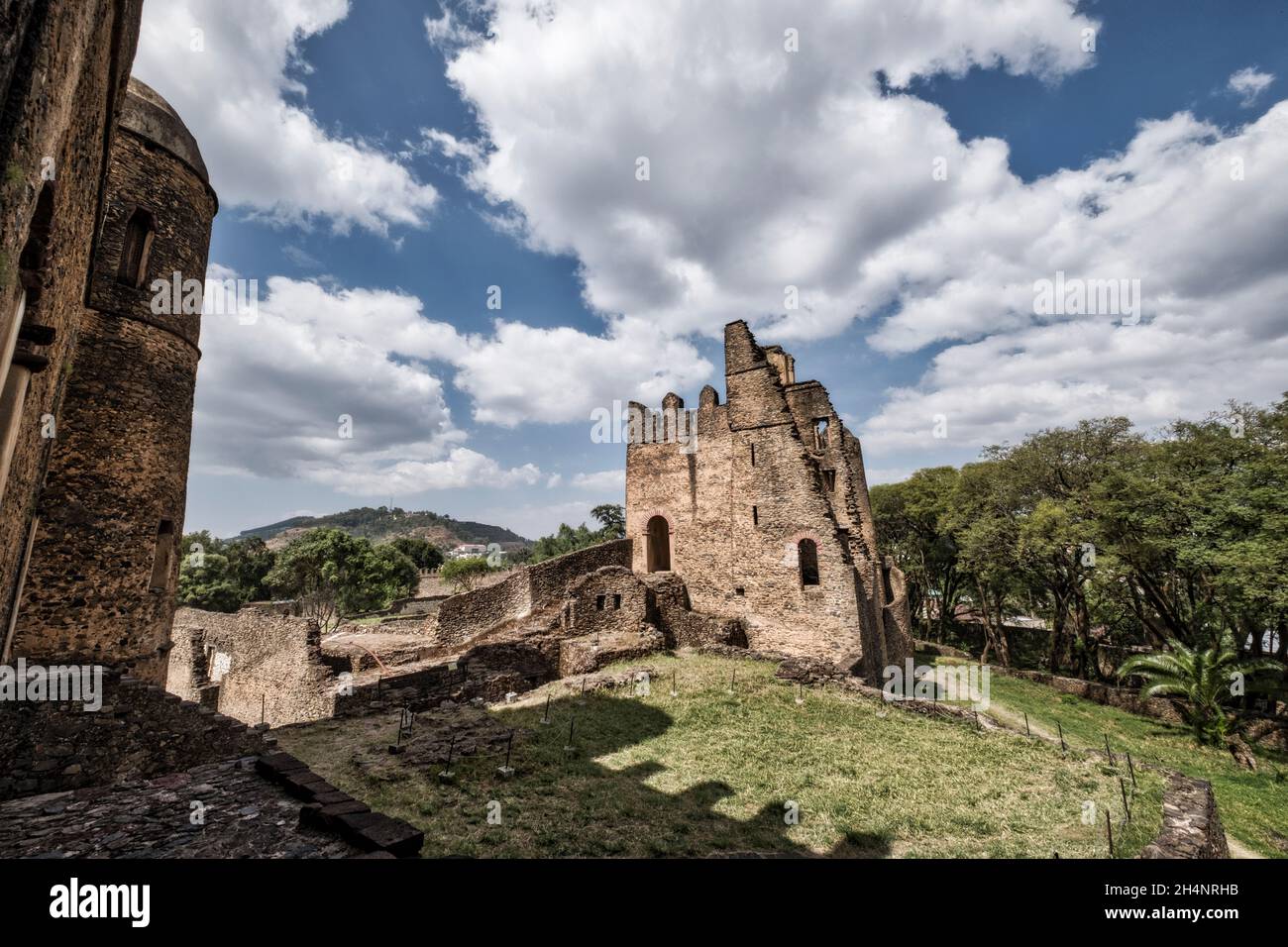 Castles in Gondar, Ahmara, Ethiopia Stock Photo - Alamy