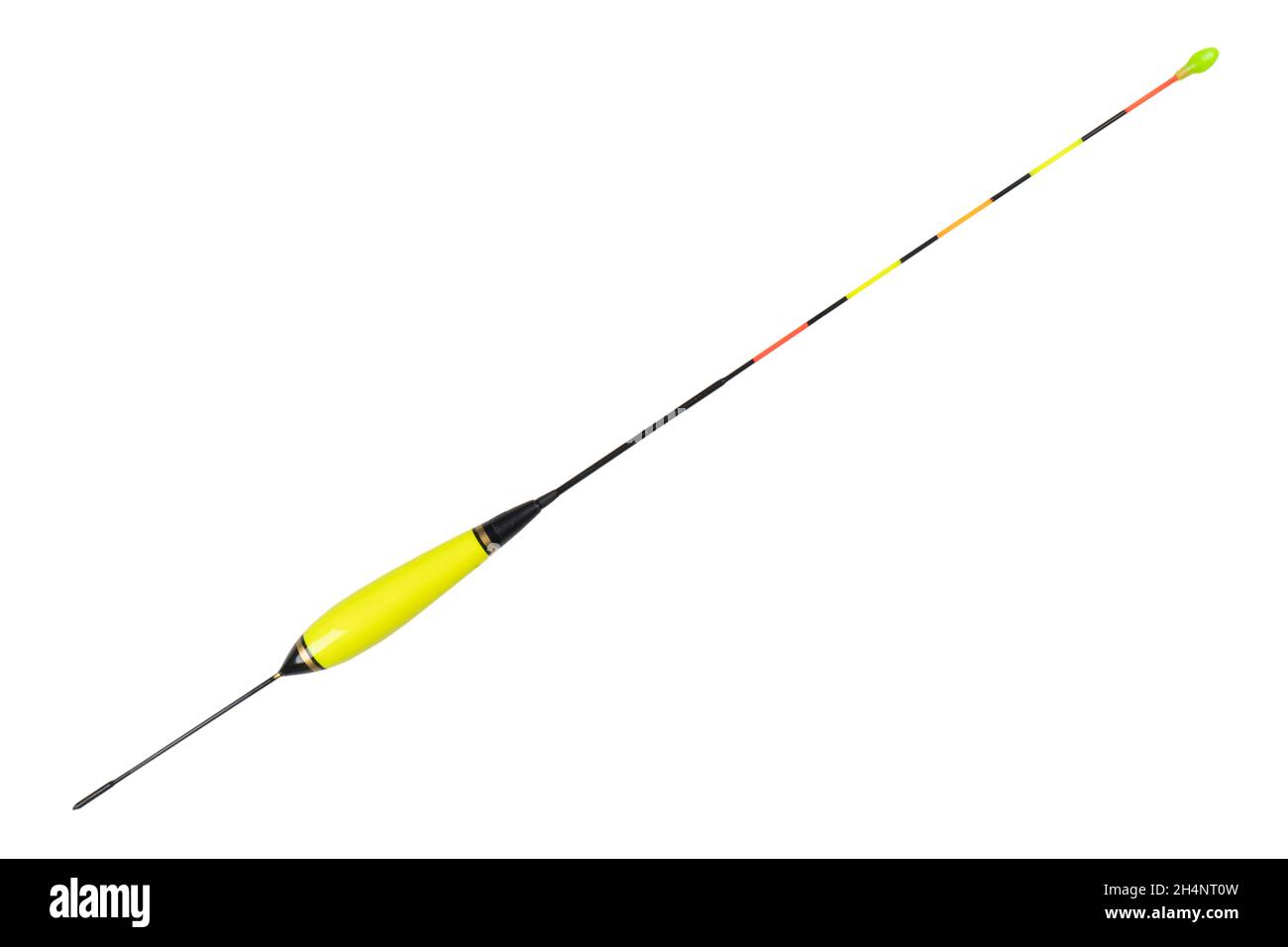 Fishing float isolated on white background. Closeup of fishing float ...