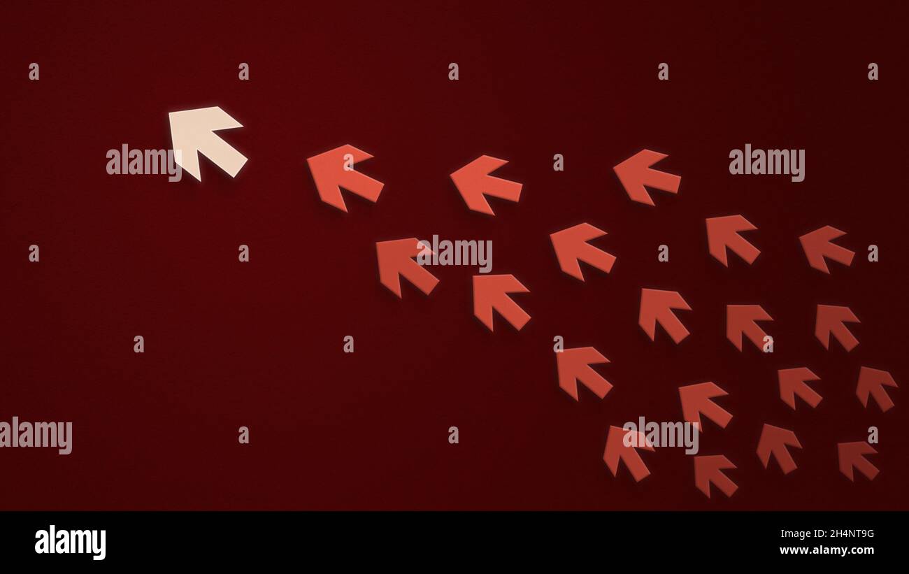 Follow arrows hi-res stock photography and images - Alamy