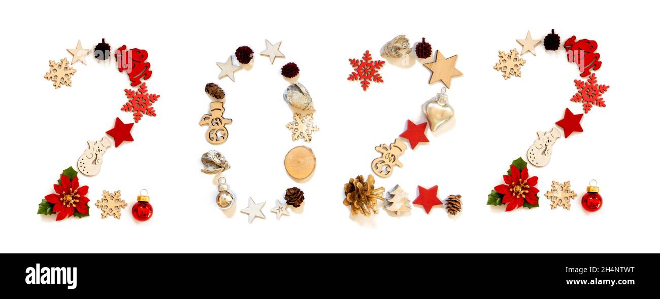 Christmas 2022 decoration Cut Out Stock Images & Pictures - Alamy