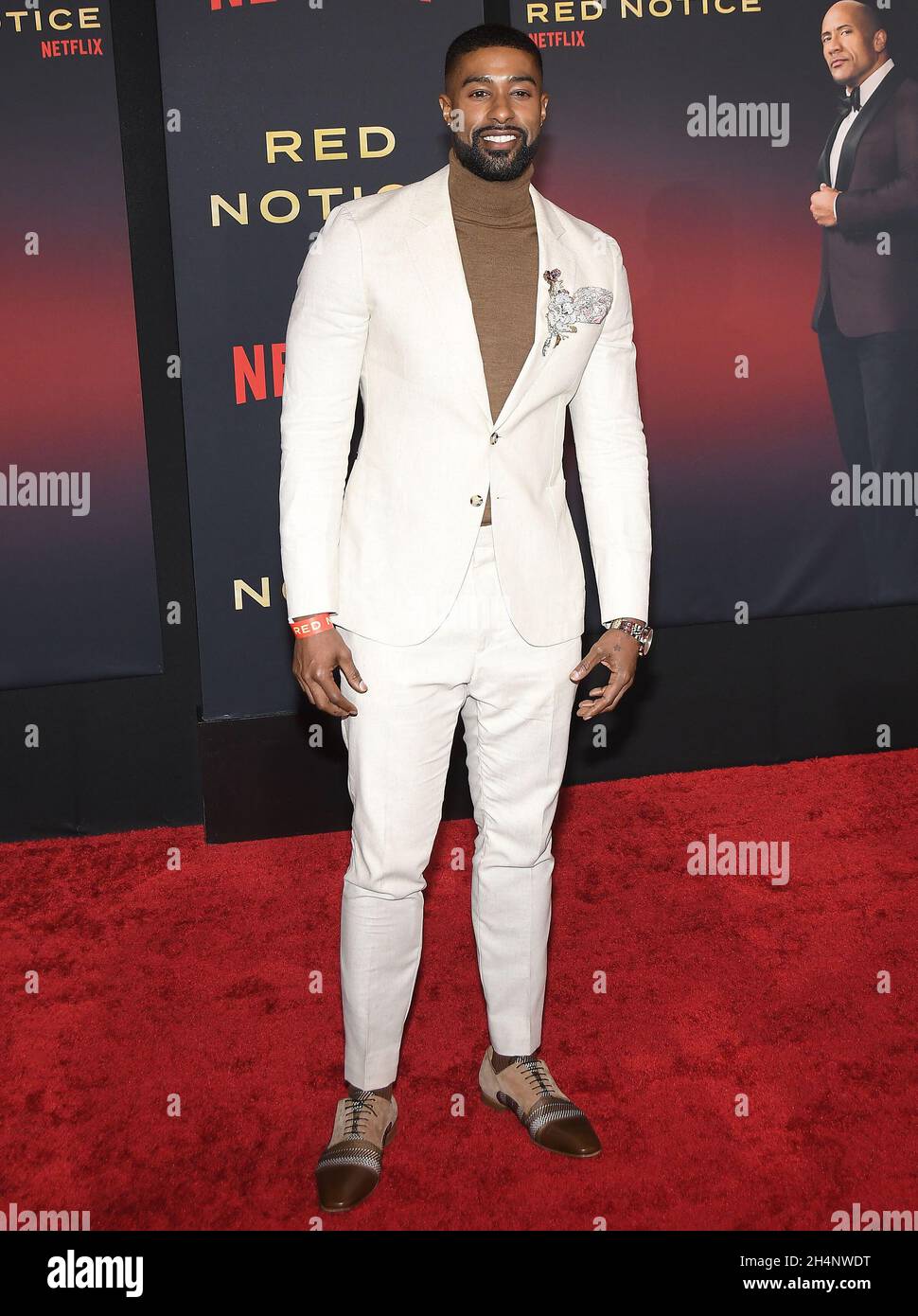 Skyh Alvester Black arrives at the Netflix's RED NOTICE World Premiere ...