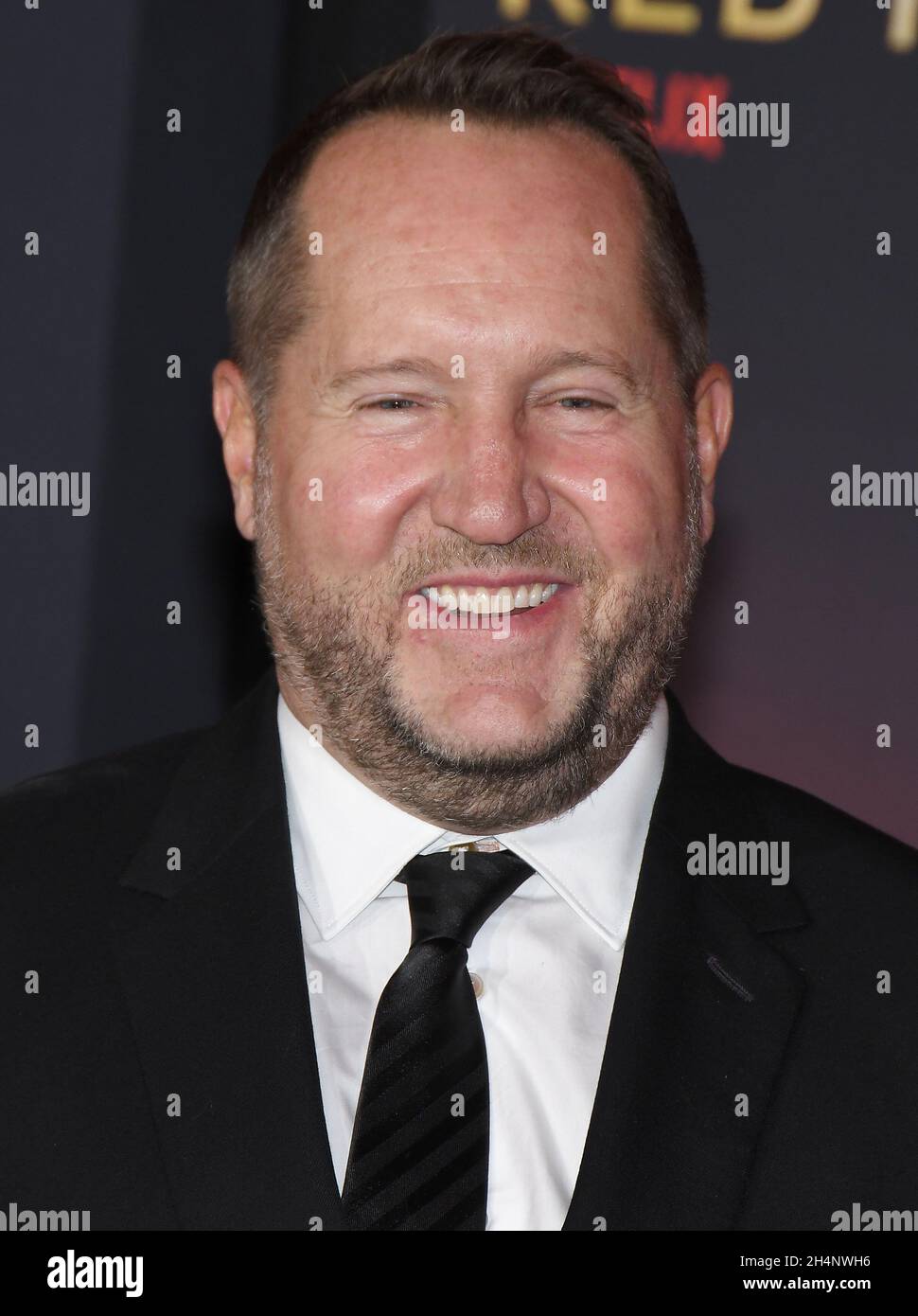 Beau Flynn arrives at the Netflix's RED NOTICE World Premiere held at ...