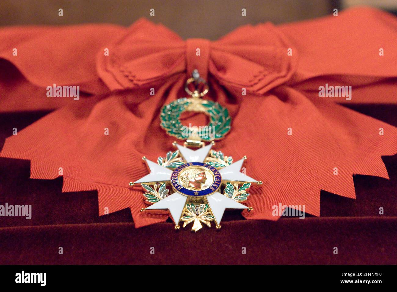 A view of the Grand Cross, the highest distinction of the Legion d ...