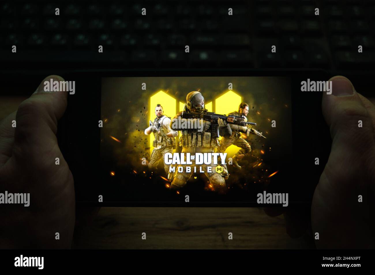 Call of duty logo hi-res stock photography and images - Alamy