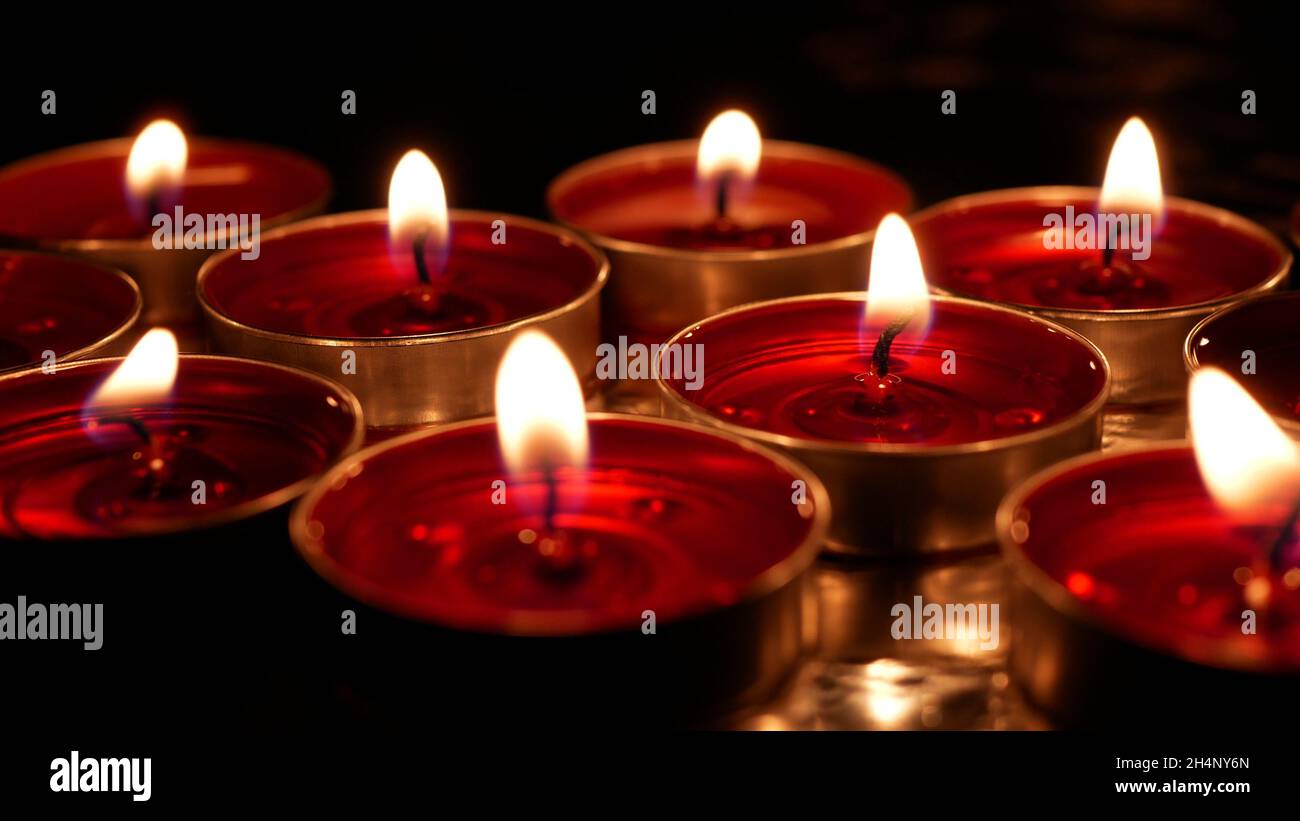 Candle melting melted wax hi-res stock photography and images - Alamy