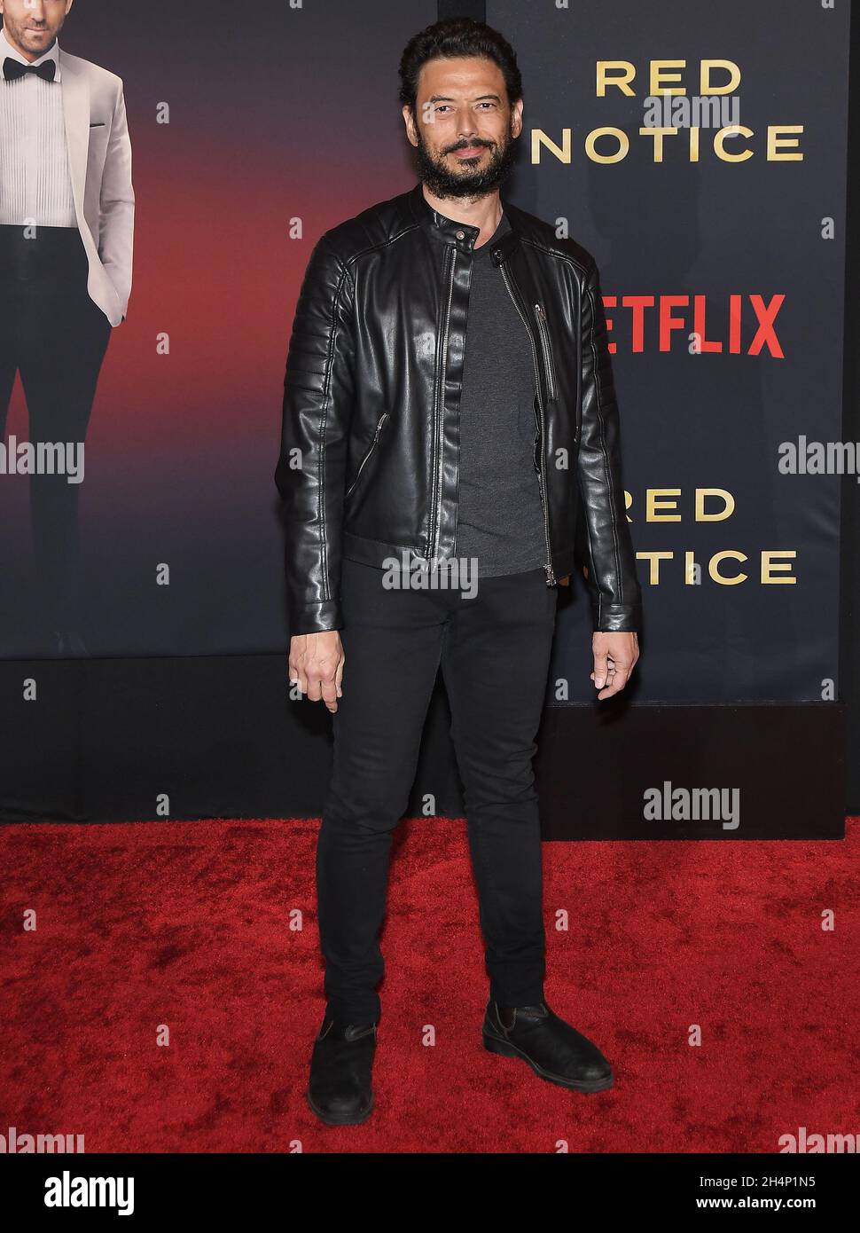Los Angeles, USA. 03rd Nov, 2021. Rafael Petardi arrives at the Netflix ...