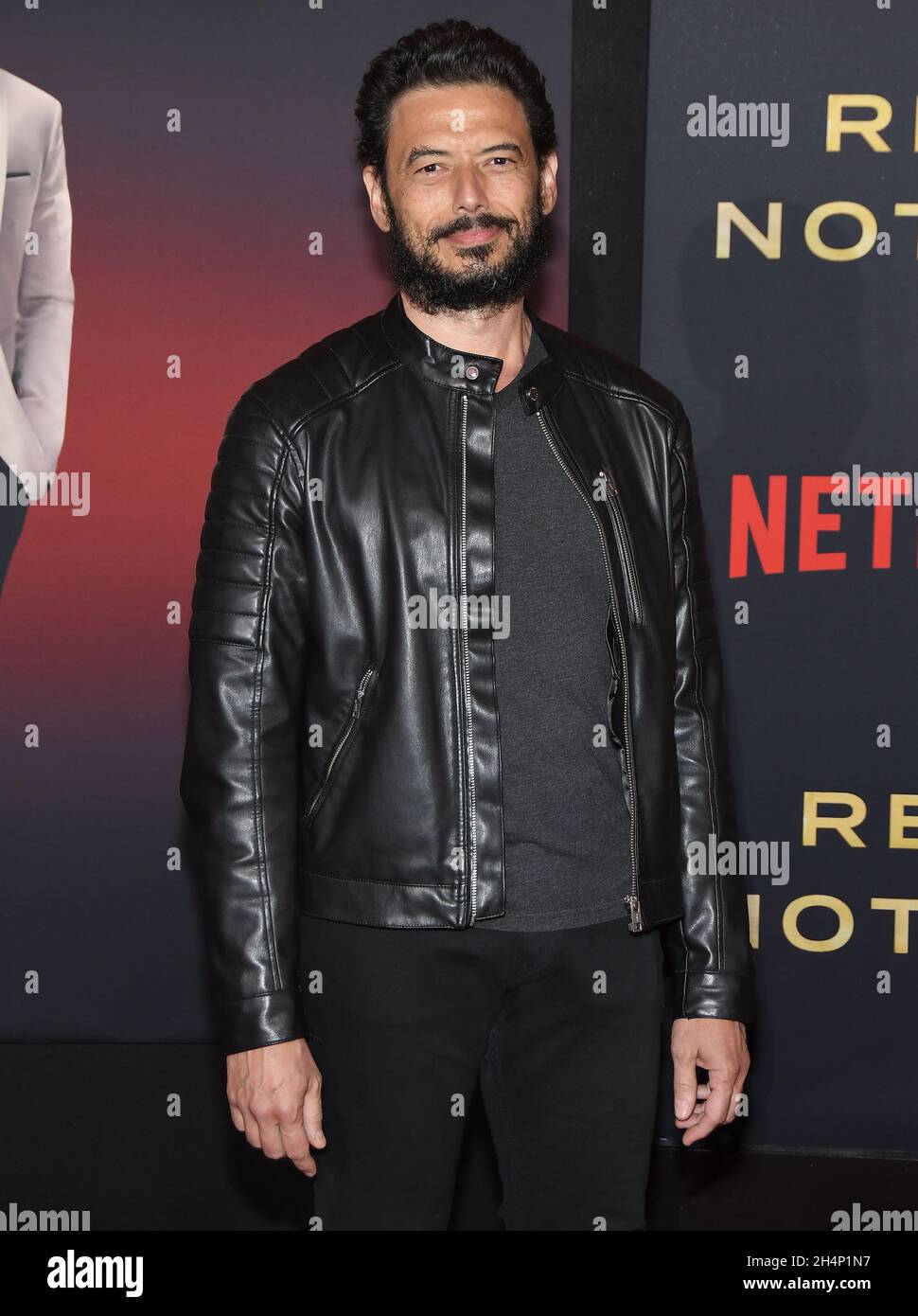 Los Angeles, USA. 03rd Nov, 2021. Rafael Petardi arrives at the Netflix ...