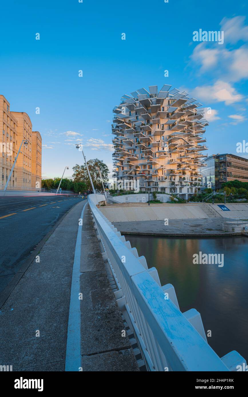 Modern city buildings in Montpellier, France Stock Photo - Alamy
