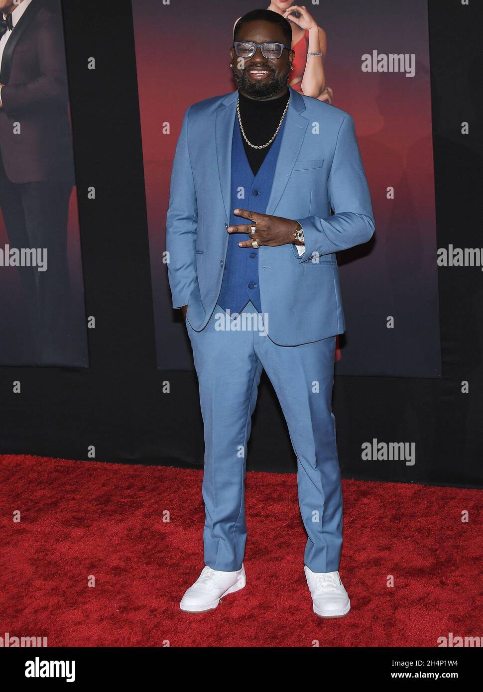 Lil Rel Howery arrives at the Netflix's RED NOTICE World Premiere held ...