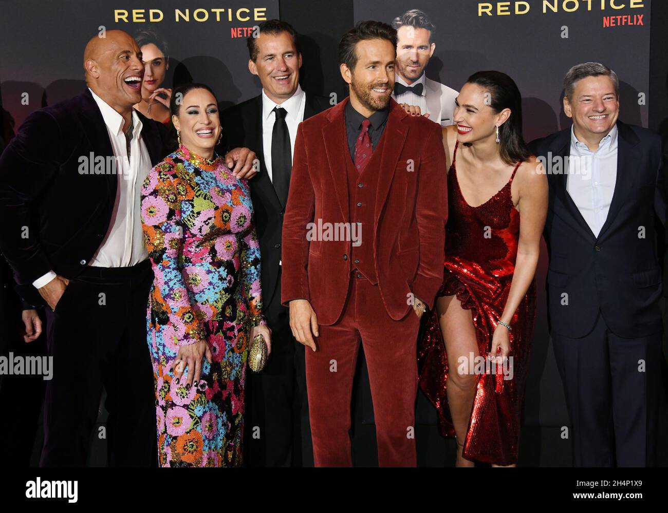 Los Angeles, USA. 03rd Nov, 2021. (L-R) Dwayne Johnson, Dany Garcia ...