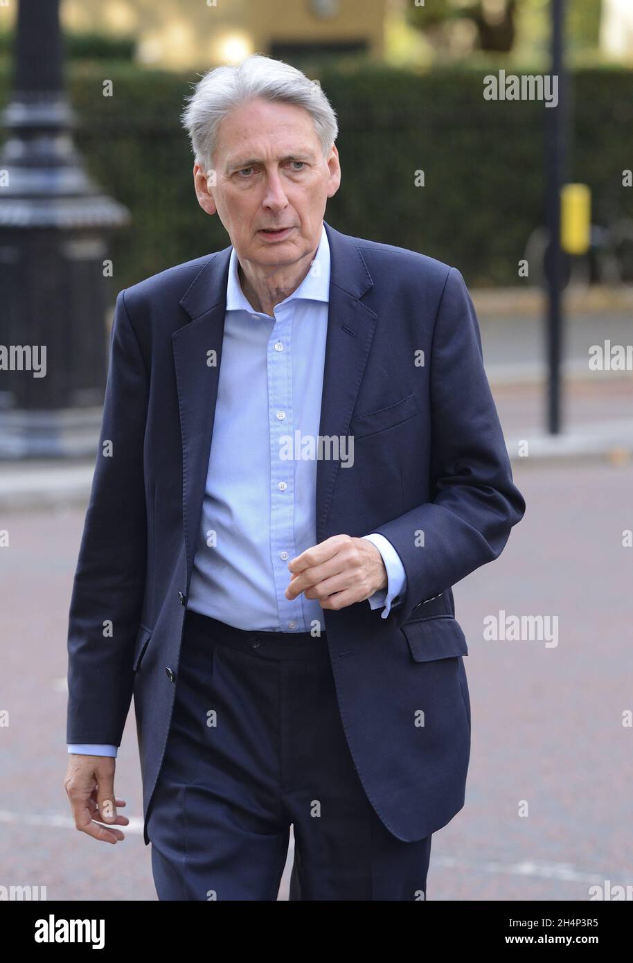 Philip Hammond MP - former Chancellor of the Exchequer - in Westminster ...